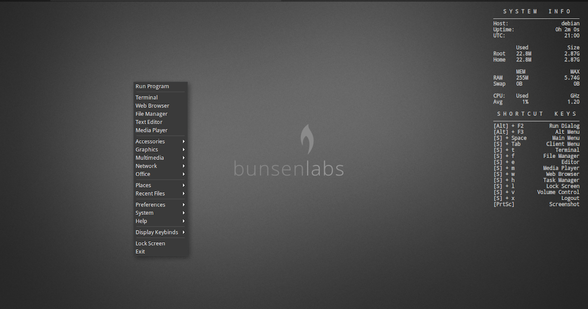 Baixa Linux Já!: BunsenLabs