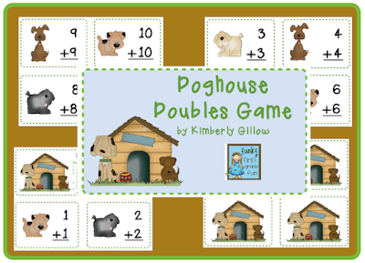 Funky First Grade Fun: Doubles Addition Rap & Games