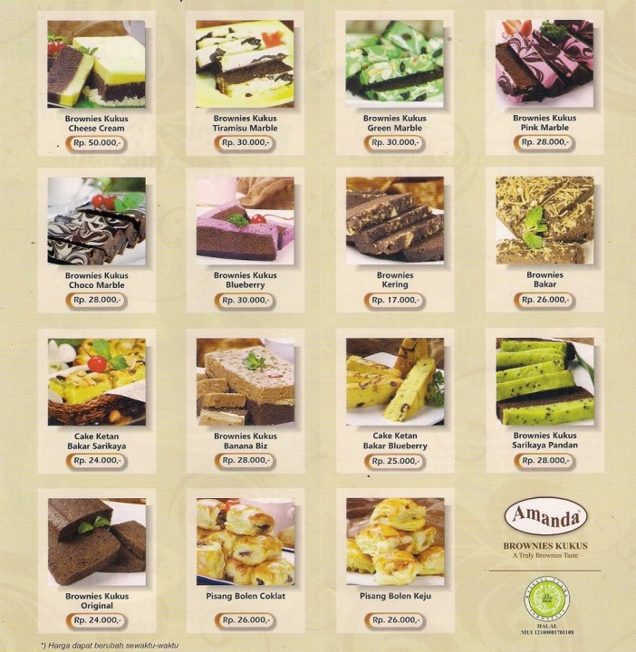 Jasa Delivery Order Brownies Amanda Tulungagung