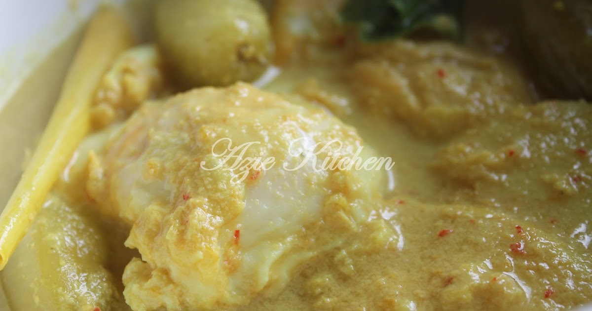 Masak Lemak Telur Itik Dengan Belimbing Buluh - Azie Kitchen