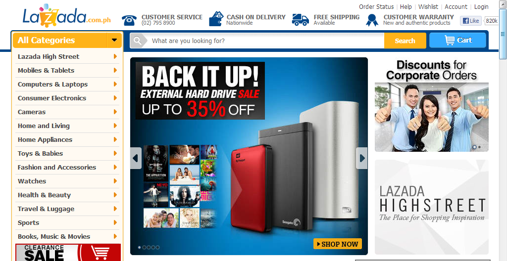 Lazada: Philippines' Online Shopping Mall: Lazada Online Shop A Site ...