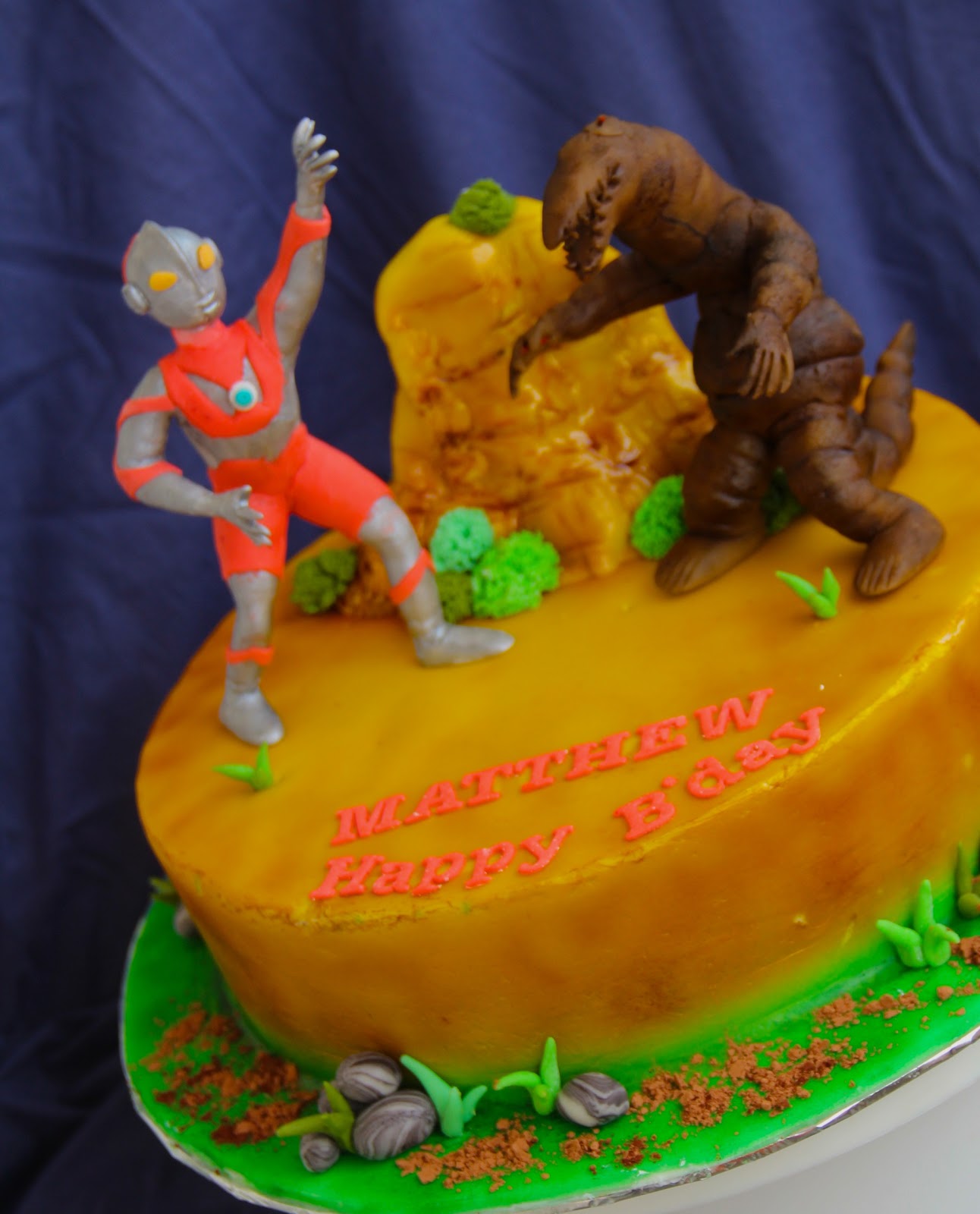 Ema's Creation: Ultraman Cake