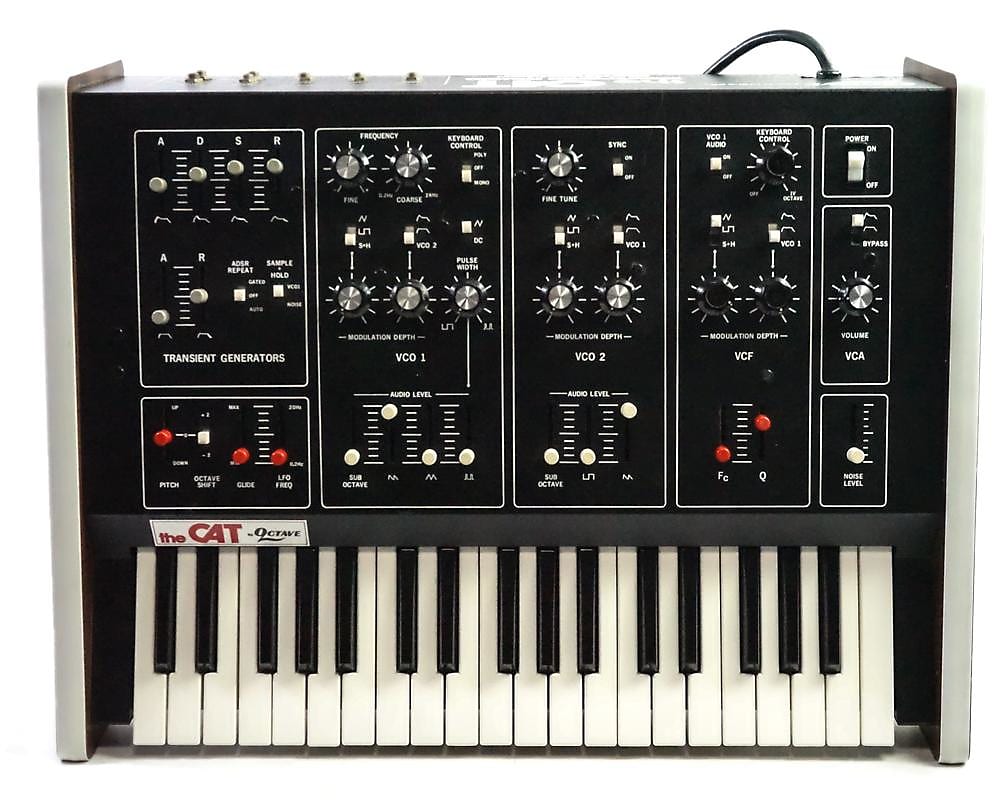 MATRIXSYNTH: Octave The Cat Vintage Analog Synthesizer