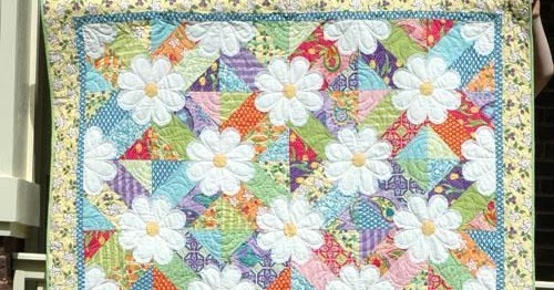 How to Make Quilt Patchwork on Flowers