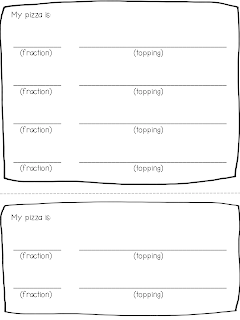 First Grade Fanatics: Fraction Freebie