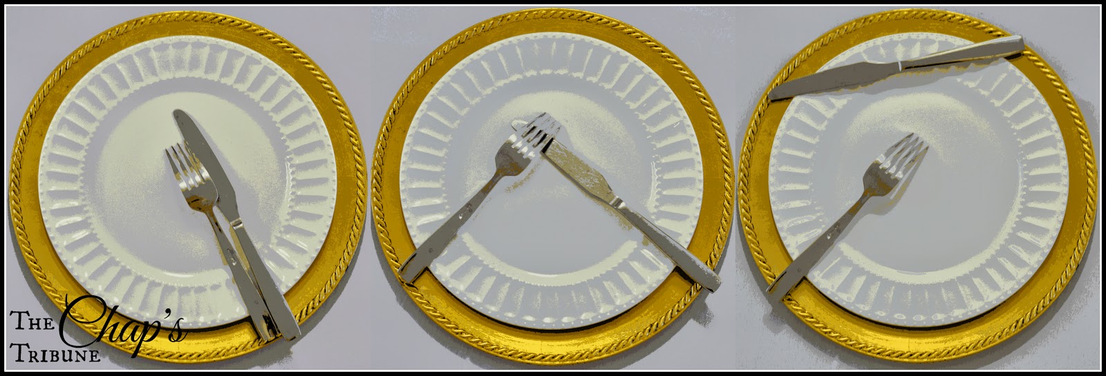 The Chap's Tribune : Chivalry Isn't Dead- Lesson #1: Table Etiquette