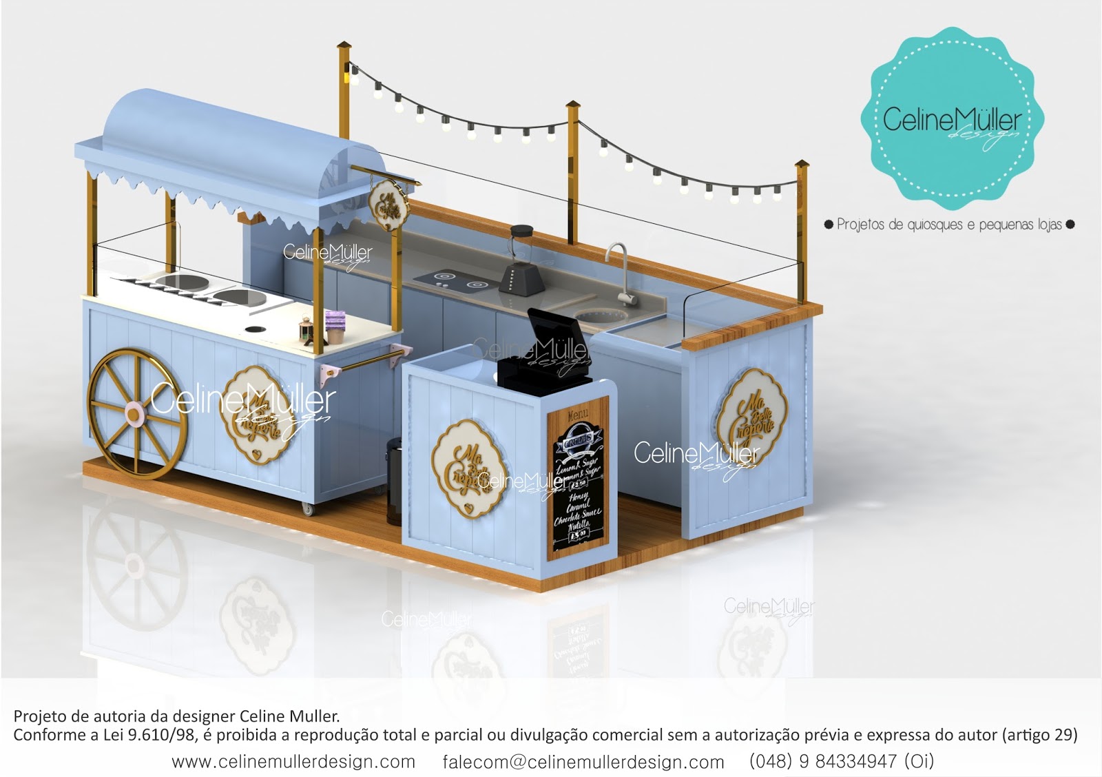 Celine Muller Design: Qual a importância do design em um quiosque?