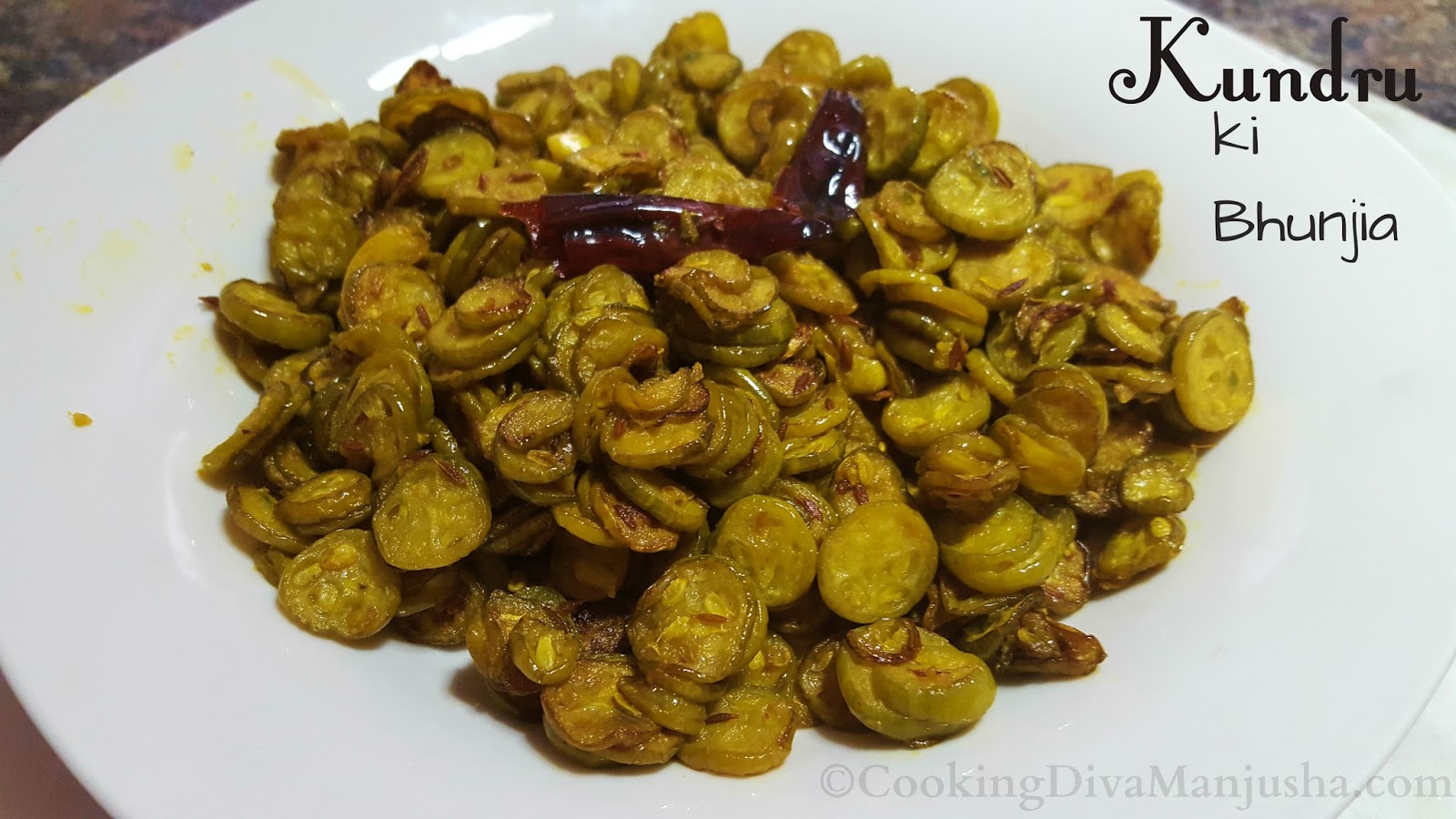 Kundru ki Bhujia/Bhunjia|Ivy Gourd Bihari style recipe