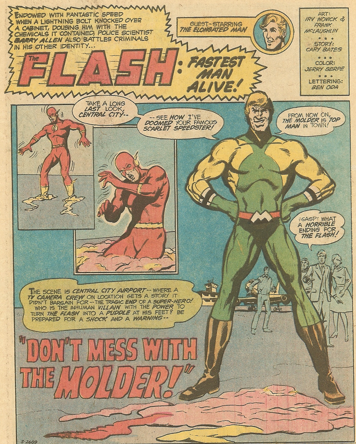 Random Happenstance: Oh, no! It's Mr. Flash!