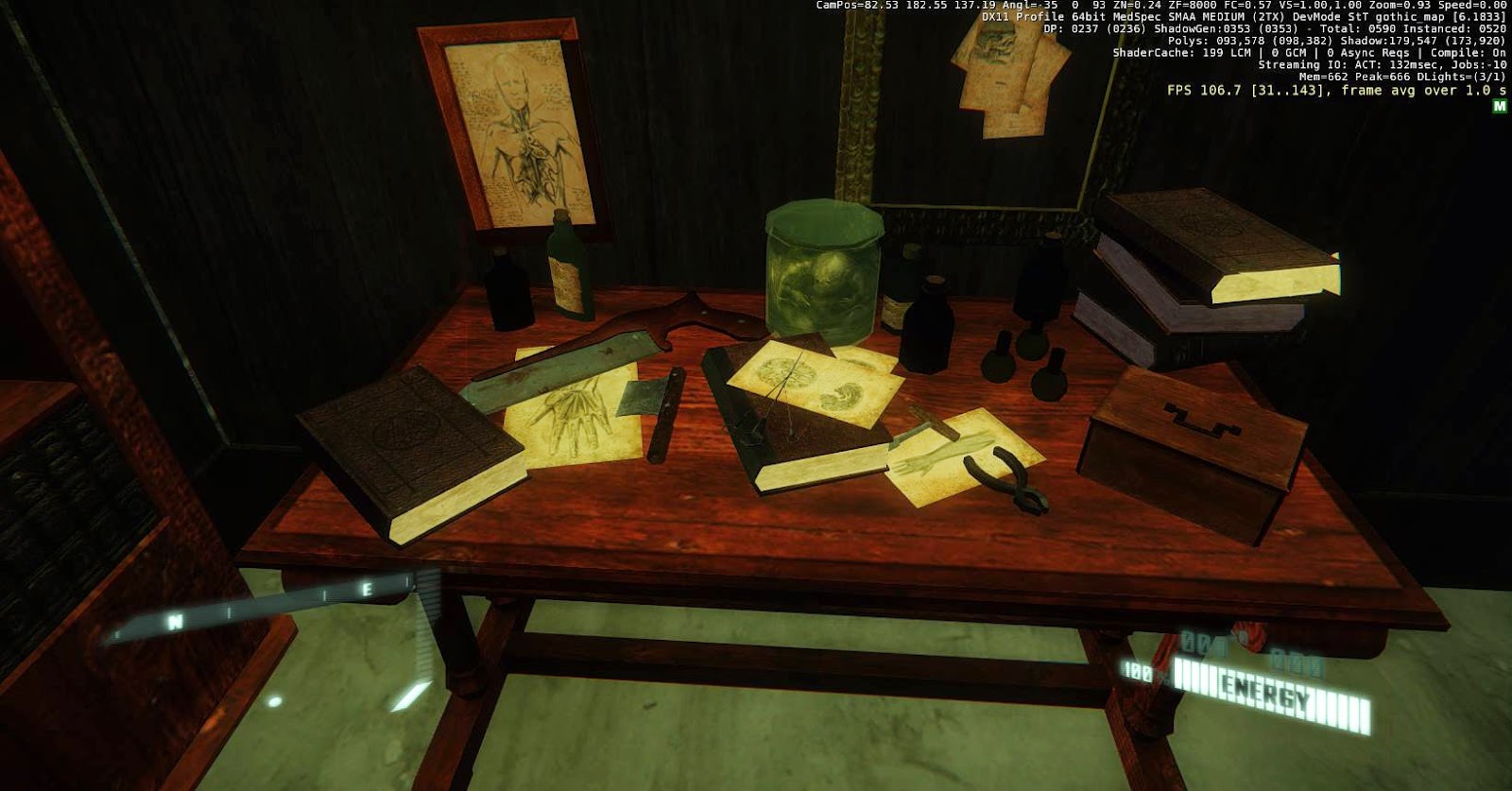 THE POEFESSIONALS: The Doctor's Lair: Frankenstein's Room