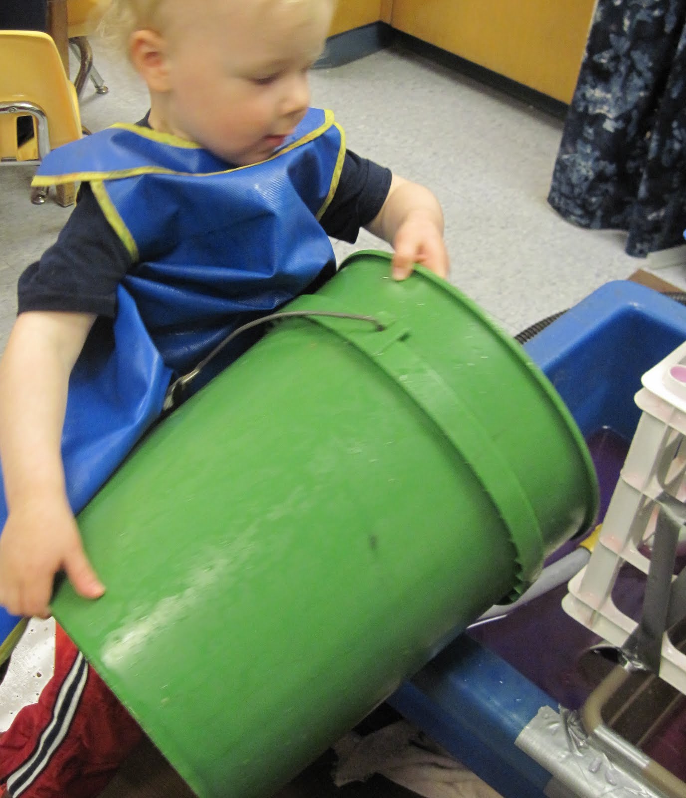 SAND AND WATER TABLES: Funnels and Clear Plastic Tubing - Experimenting