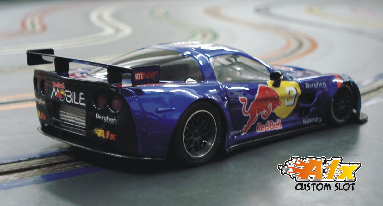 ALX CUSTOM : CORVETTE C6R NSR RED BULL MOBILE !!!!! CAUSA SUSPIROS NA ...