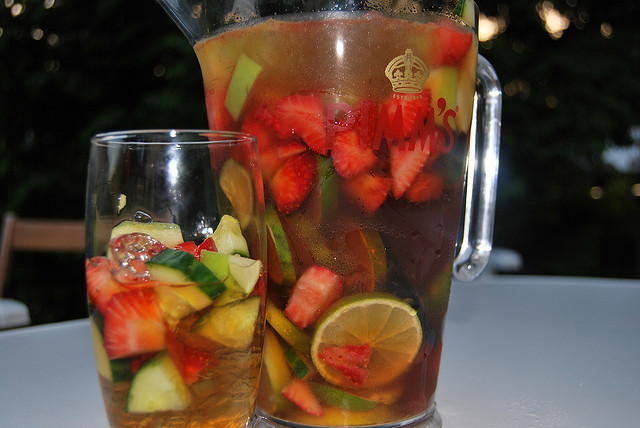 Fruit For The Office: Passion Fruit Pimms Recipe