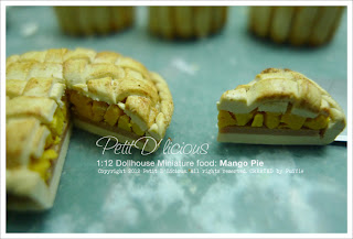 Petit D' Licious: Making Mango Lattice Top Pie