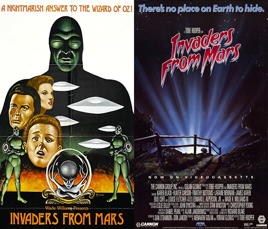 Invaders From Mars 1986 Movie Poster