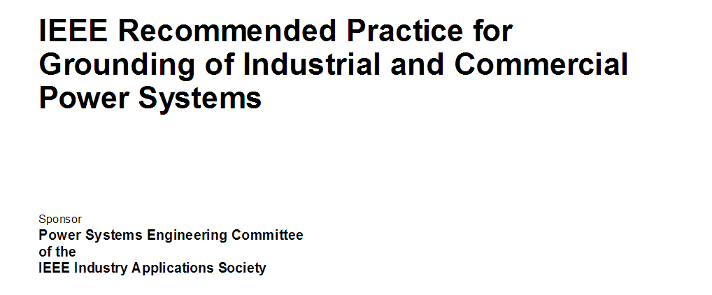 Electronic projects and Ideas: Grounding - IEEE standards