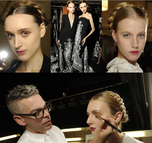 The Arriviste: New York Fashion Week Spring/Summer 2014 Makeup & Hair ...
