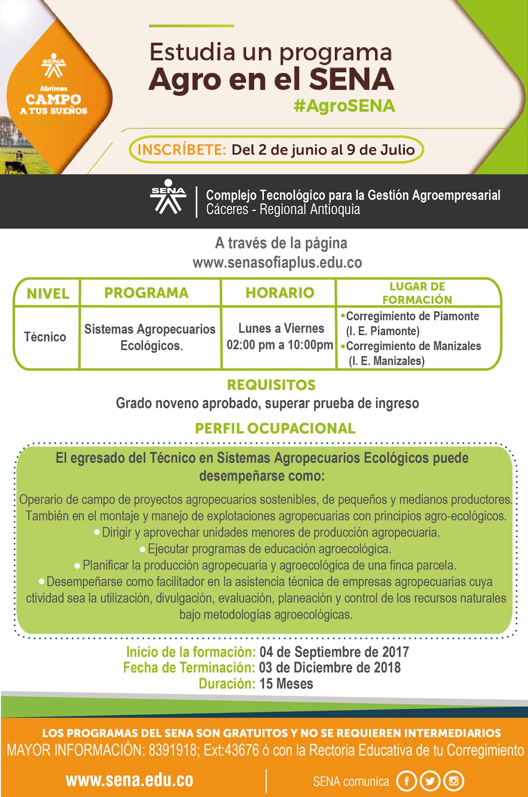Complejo Tecnológico Para La Gestión Agroempresarial 2da Oferta