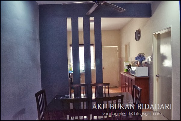 aku bukan bidadari: reveal divider dapur