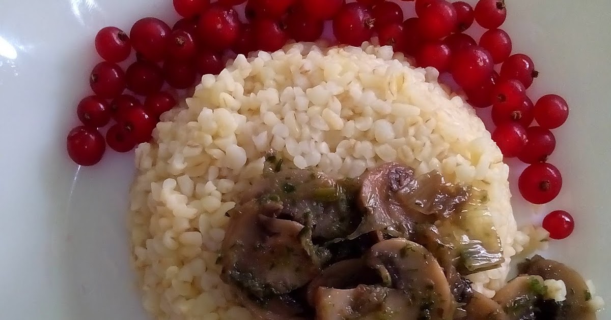 Remedii naturale: Bulgur cu ciuperci