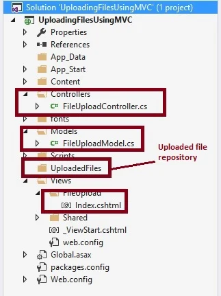 Upload Images on Server Folder Using ASP.NET MVC