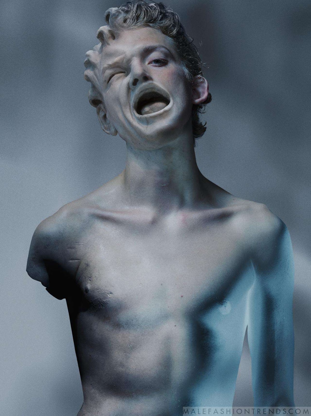 Jelle Haen viste arte y drama para Men's Health Alemania en fotos de ...