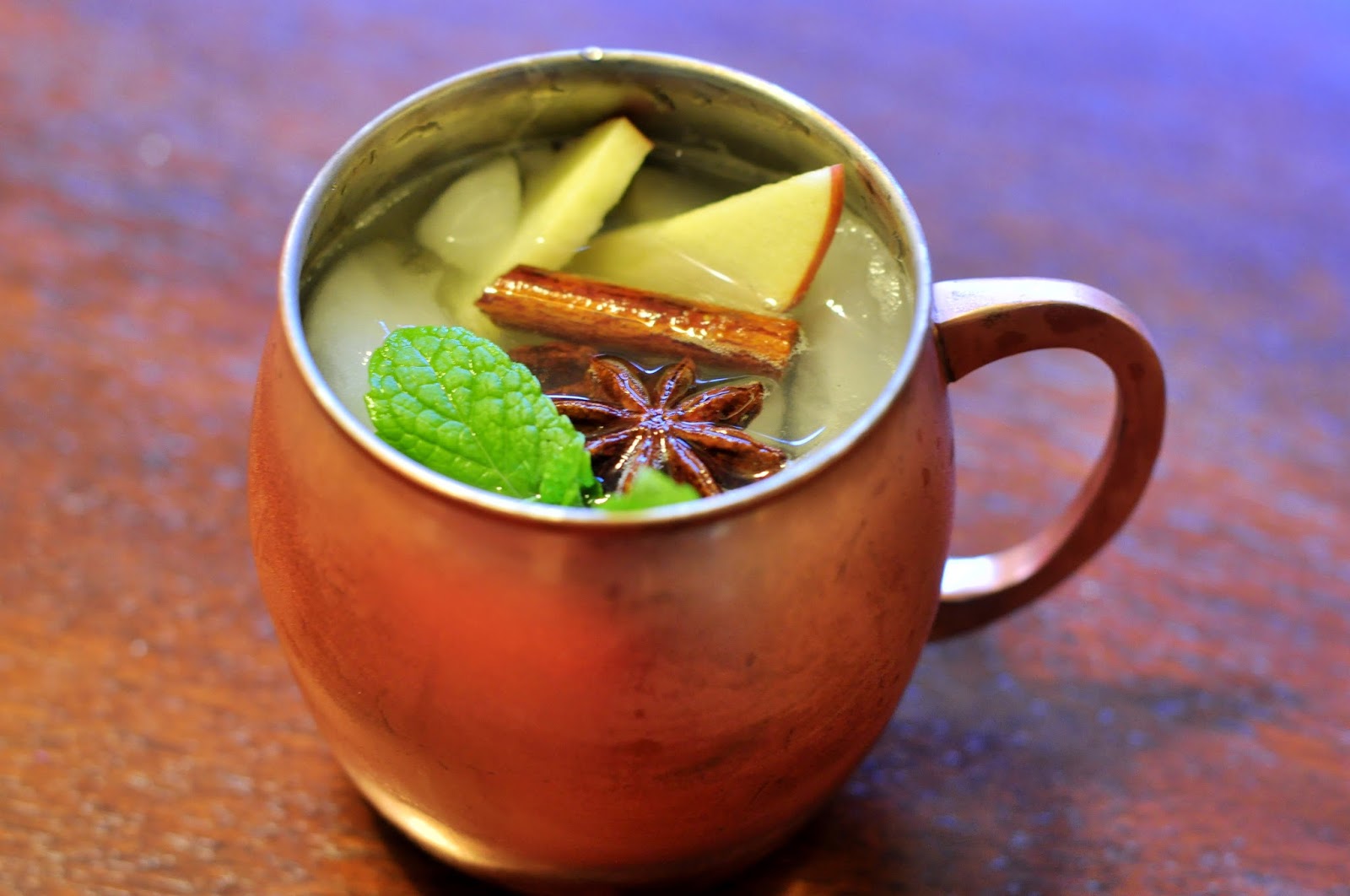 Spice Infused: Spiced Apple Moscow Mule