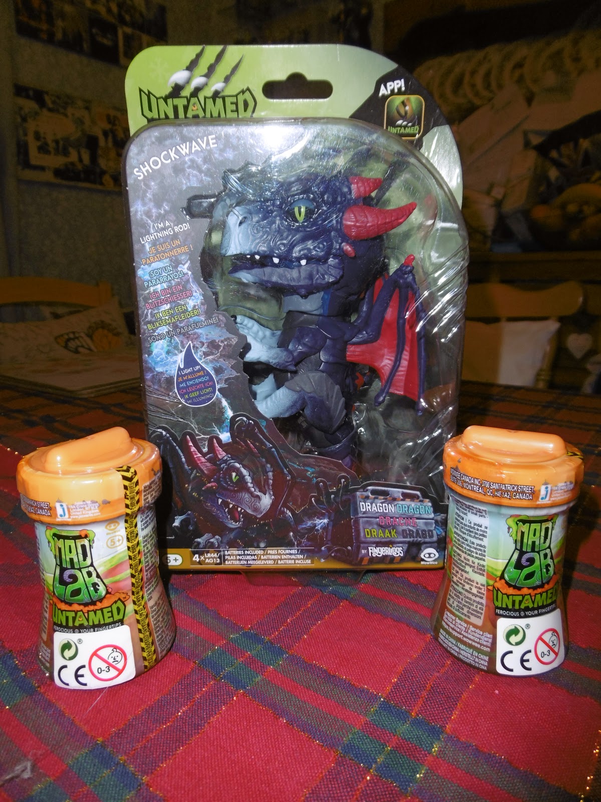 Madhouse Family Reviews: Untamed Dragons and Untamed Mad Lab Minis review