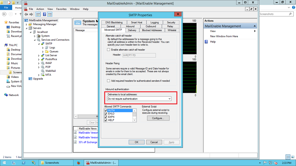 Smtp Err Msg 503 Bad Command Sequence