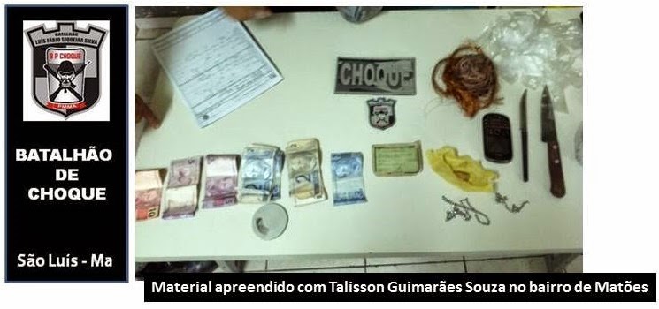 Bp Choque Pmma Elementos São Presos Por Tráfico De Entorpecentes