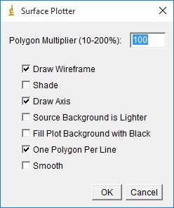 My imageJ: Surface Plot รูปแบบการสร้าง profile ภาพ ในรูปแบบกราฟ 3D