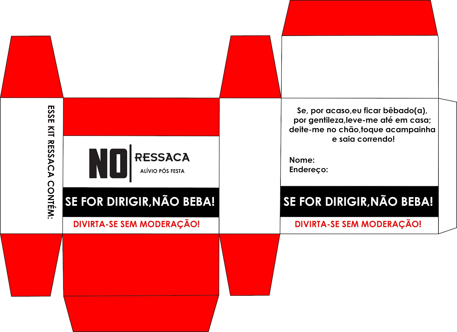 Passatempo da Ana: Kit Ressaca