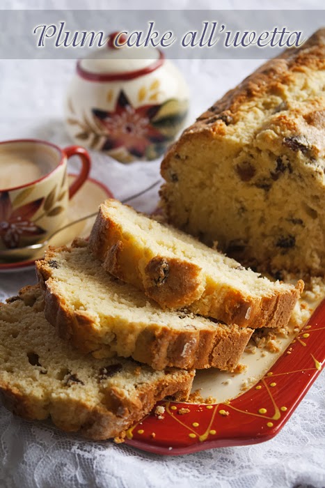 Momenti di zucchero: Ciambella (plum cake) all'uvetta
