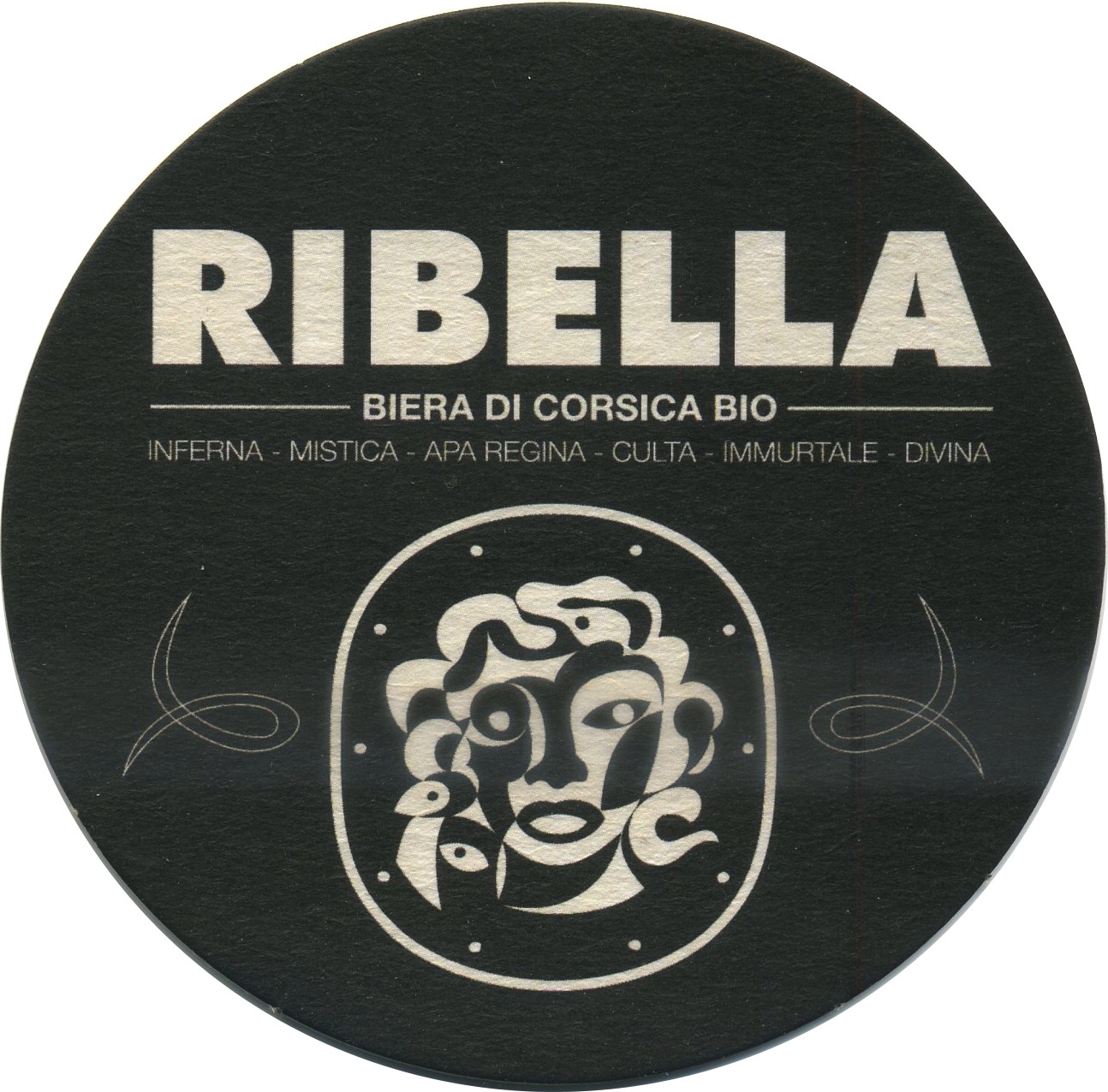 Sous bocks bretons: Brasserie Ribella, Patrimonio