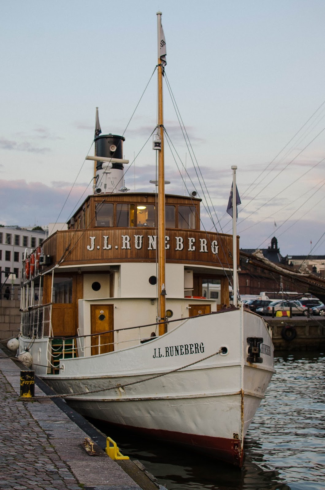 The Things I Enjoy: M/S J.L. Runeberg - An "old friend" in Helsinki