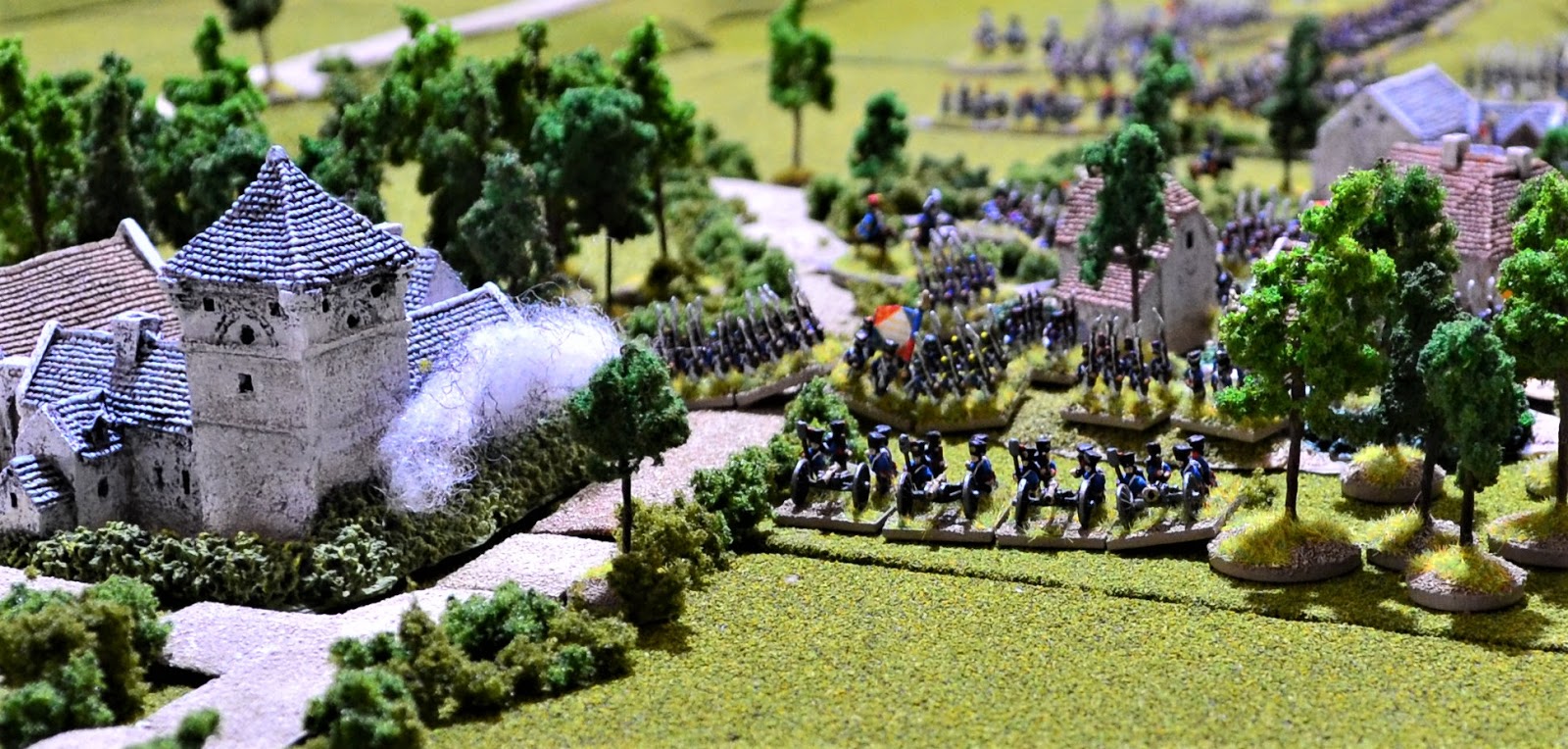 Grymauch's Solo Wargaming Blog : The Battle of Waterloo in 6mm Part 6