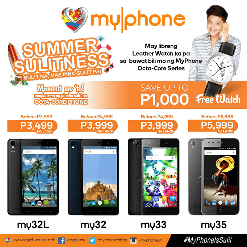 MyPhone Cuts Up To 1000 Pesos Off Their Octa Core Offerings! Includes ...