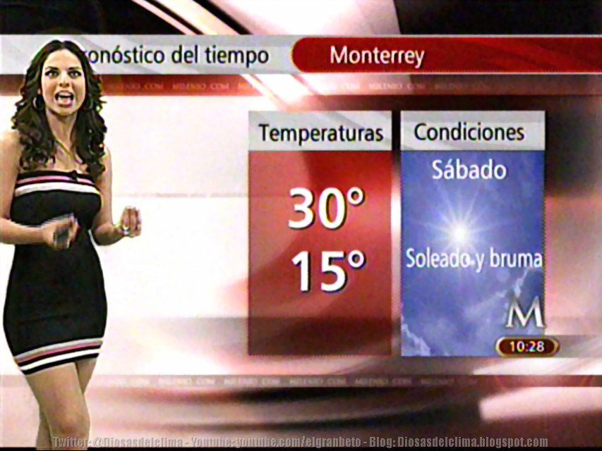 Las diosas del clima: Angie Gonzalez