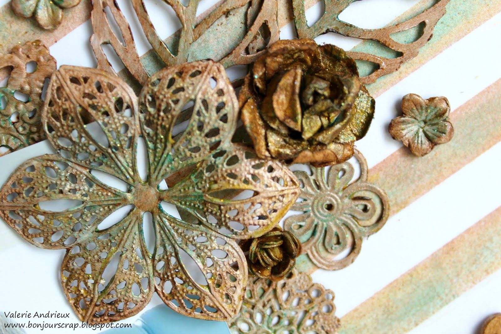 Bonjour Scrap !: Polarized effect scrapbooking layout