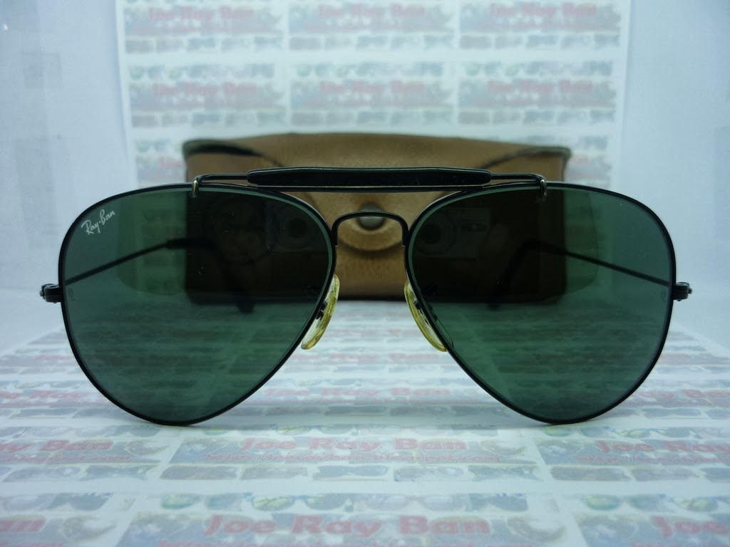 Ray Ban Outdoorsman Blackchrome G15 saiz 58mm[SOLD] ~ Joe Ray Ban