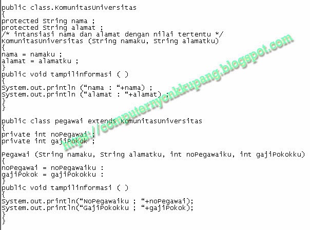 My Life: POLIMORFISME, INHERITANCE, ENCAPSULATION | OOP (Object ...