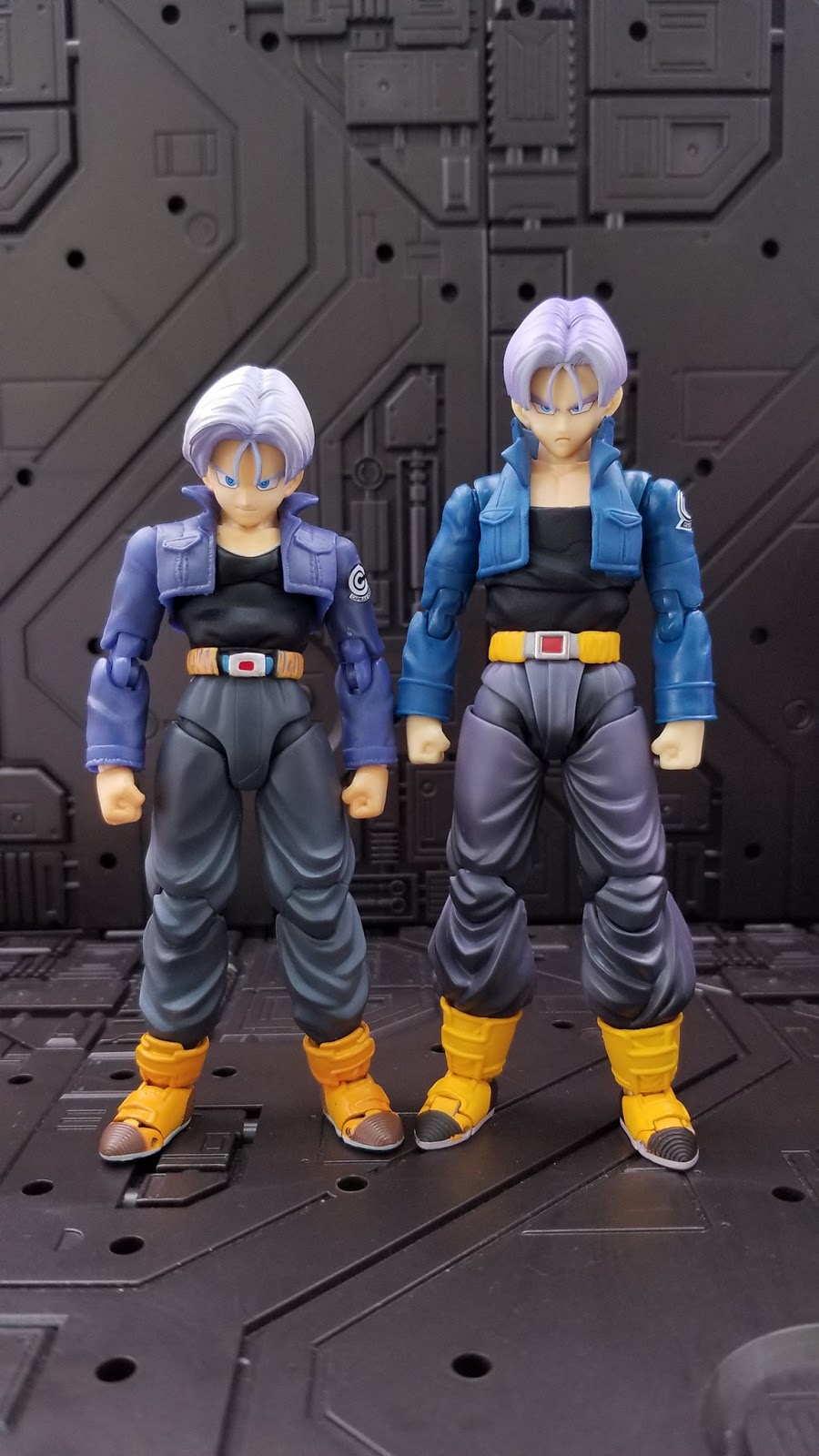SHF Dragon Ball Future Trunks Comparison 龍珠 未來 杜拉格斯 比較 SHF Future Trunks