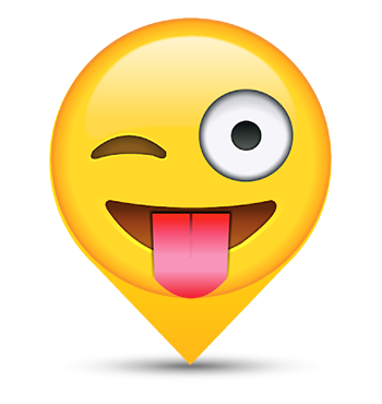 10 Best Map Marker Smiley Graphics | Smiley Symbol