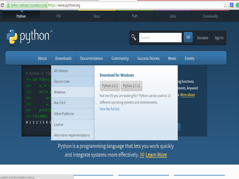 Introduction | Installation : Programming with Python