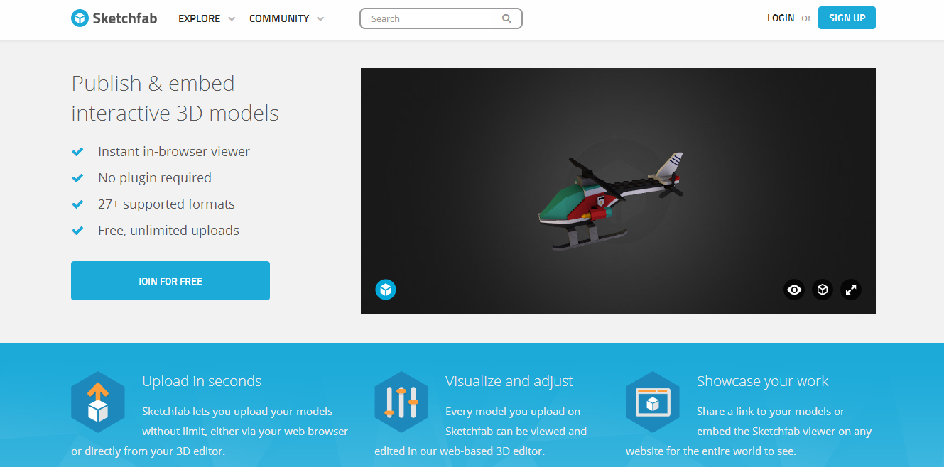ARTKITEKTURA: sketchfab una forma de visualizar tus modelos en 3D