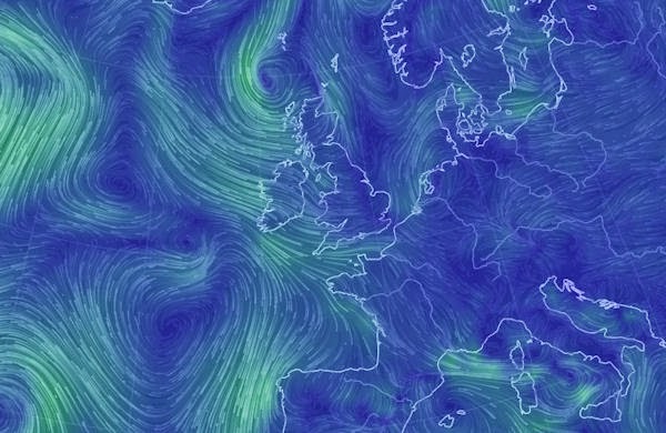 Earth - An Interactive Animated Map Of Wind And Weather - Paul Whittaker