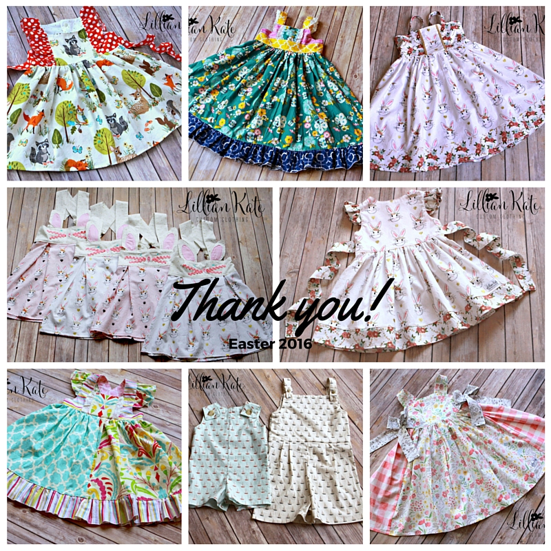 Lillian Kate Custom Clothing: Easter Creations!