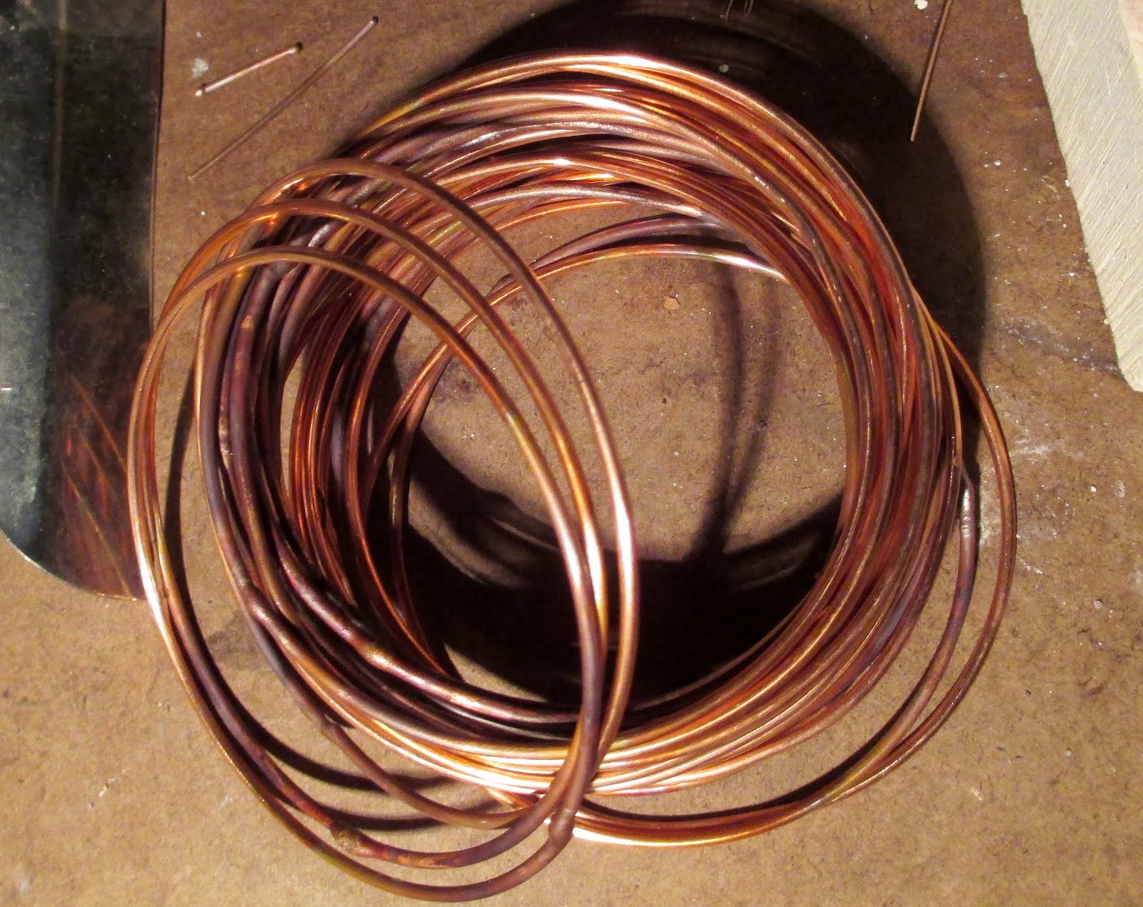 UP Beads: Copper Wire Peace Sign Tutorial by UP Beads