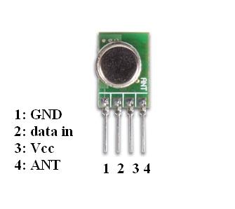 ROBO ZONE: 434MHz RF modules with encoders and decoders