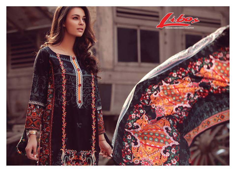 Libas Designer Embroidered Collection by Shariq Textiles 2017
